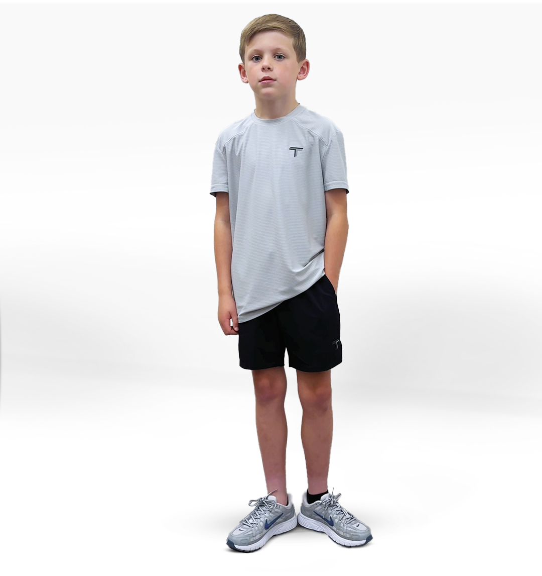 Kids Dynamic T - Light Grey – Tribal Society