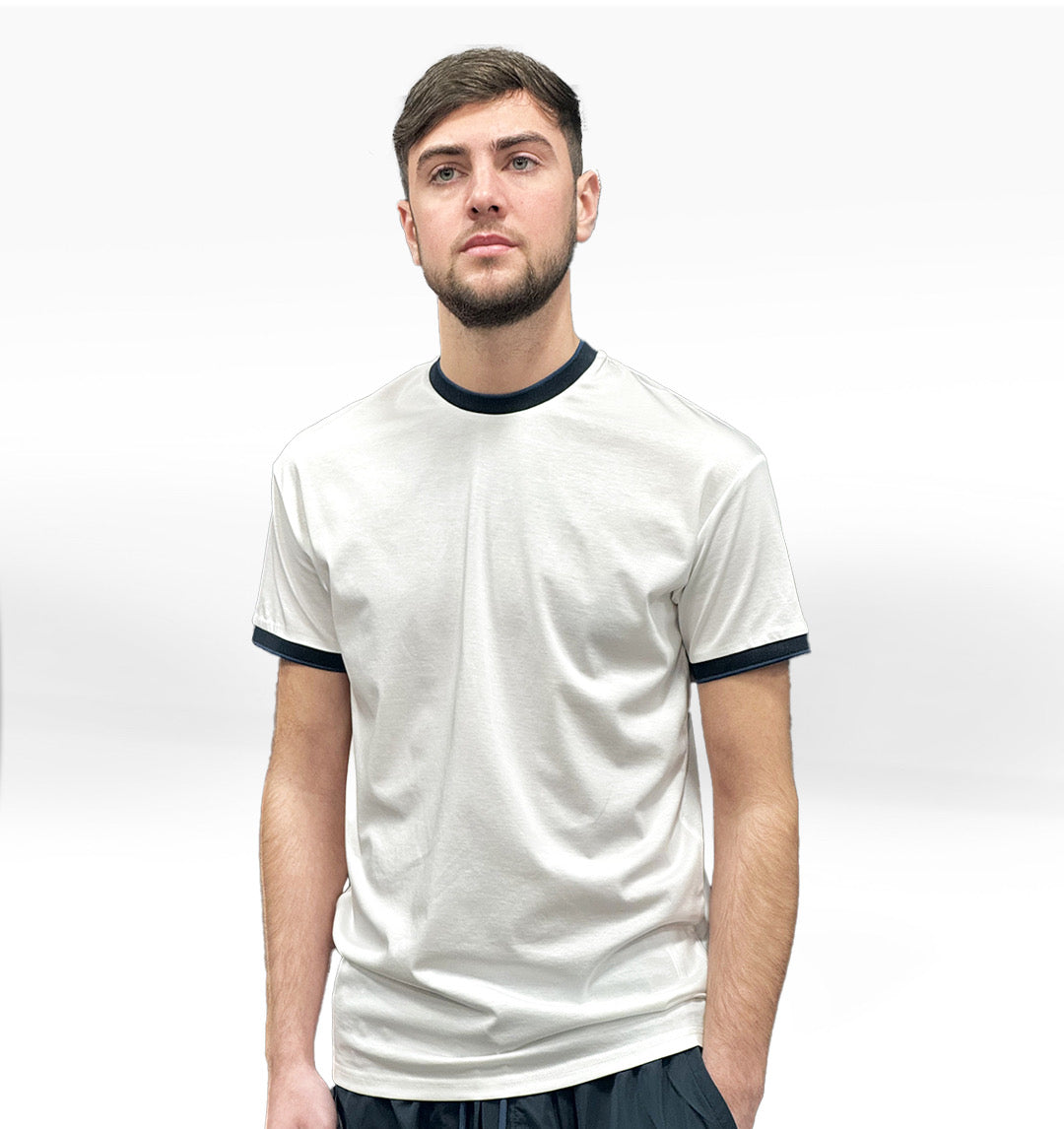 LCTB: Luxe T - Navy Trim – Tribal Society